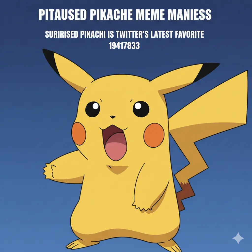Pikachu Meme Madness The Internet’s Favorite Shocked Reaction